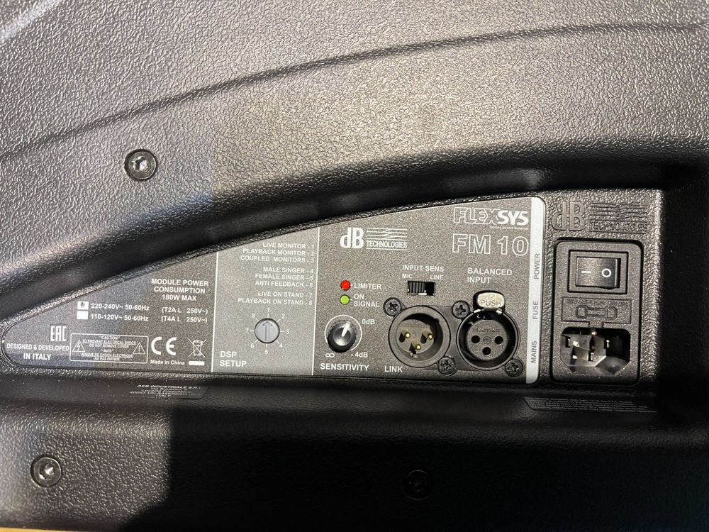 dB Technologies FlexSys FM10 Aktivmonitor (Made in Italy) (Gebraucht ...