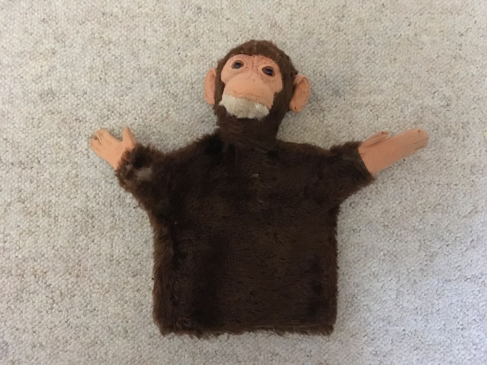 antike Handpuppe - Affe | Kaufen auf Ricardo