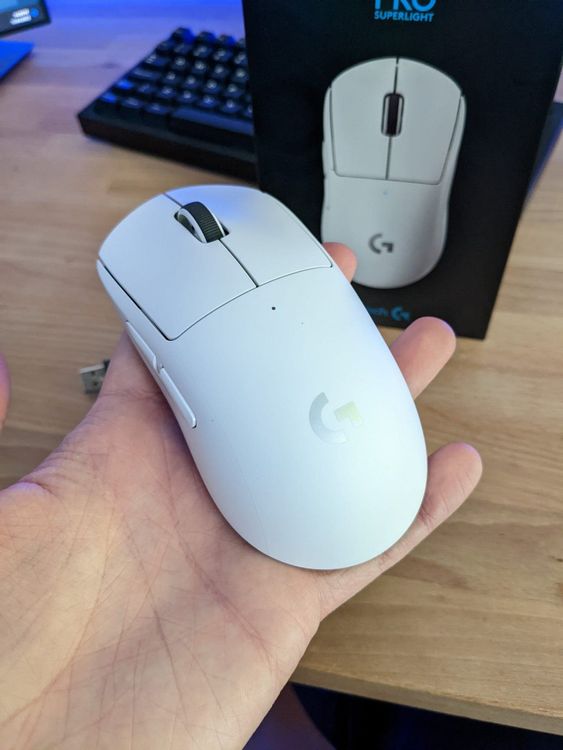 Logitech G Pro X Superlight w/ Superglides & Corepad Grips (Gebraucht ...