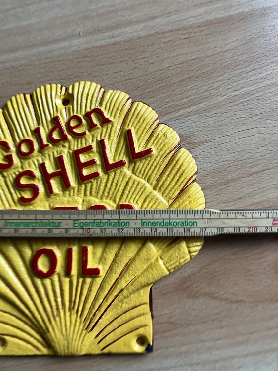 Shell Oil Eisen Reklame Schild | Kaufen auf Ricardo