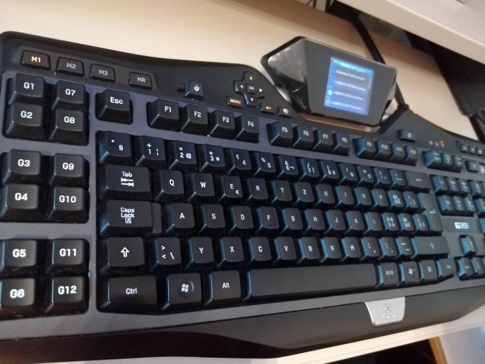 Logitech G19 Gaming-Tastatur - LCD Display - Top Zustand! (Gebraucht ...