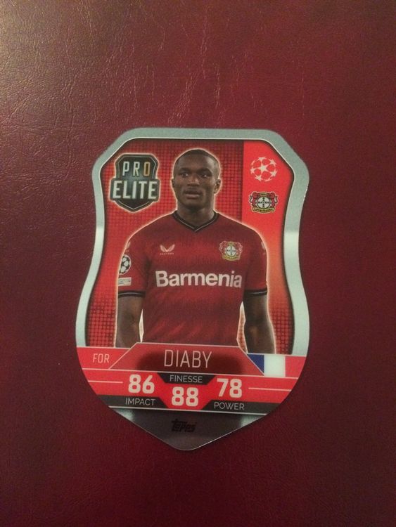 Pro Elite Shield Card (DIABY) UEFA Champions League Topps | Kaufen auf ...
