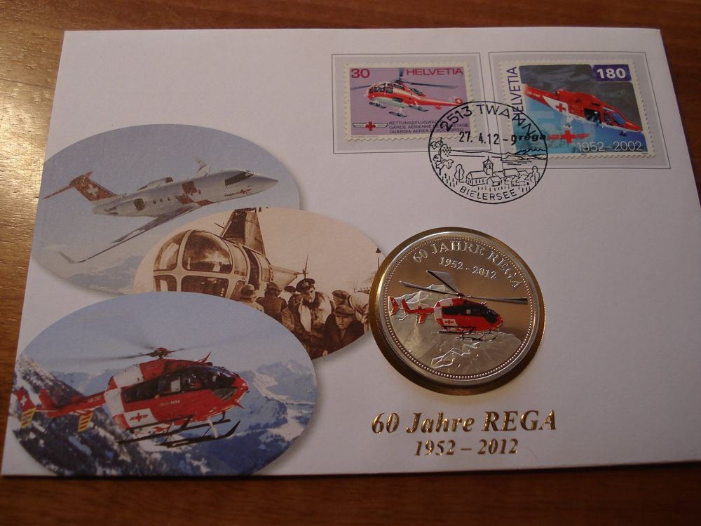 Medaillenbrief 60 Jahre REGAm 2012 | Kaufen auf Ricardo