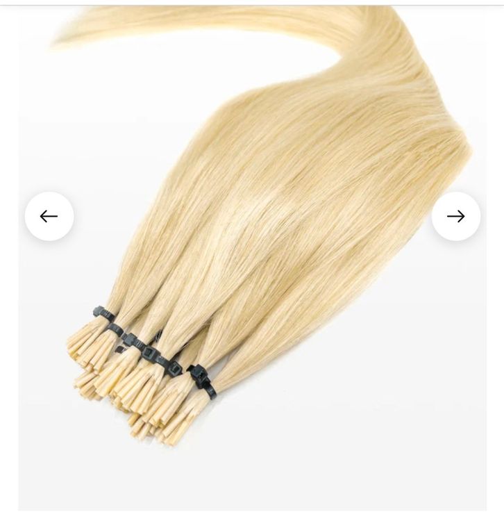 Echthaar Extensions Strähnchen Tape In , Microring Dick Neu! (Neu und ...