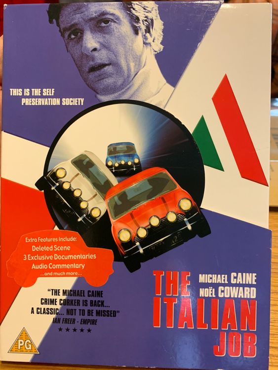 The Italian Job (1969, DVD, Michael Caine, VO+Allemand) | Kaufen auf ...