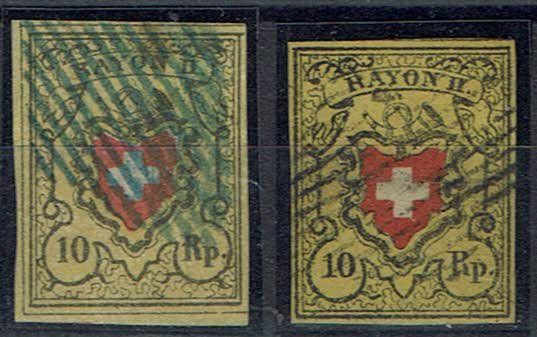 RAYONII 10RP 16II 2 AUSGABEN S+BL RTEN GEZEICHNET (Gebraucht) in Rüschlikon für CHF 60 – mit ...