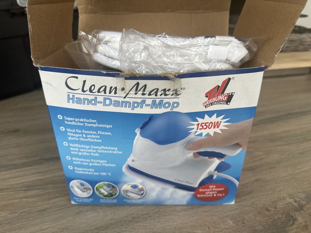 Clean Maxx Hand Dampf Mop Neu | Kaufen auf Ricardo
