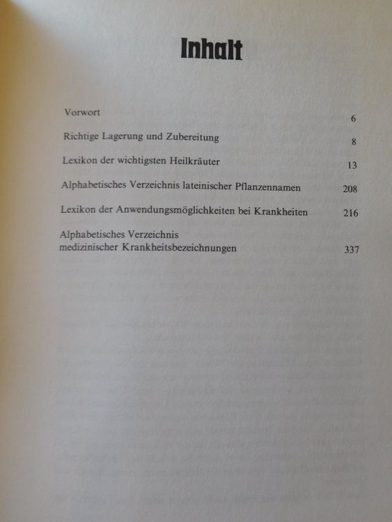 Das grosse Heilkräuter-Lexikon, R. Zieger, 1978, 350 Seiten (Neu (gemäss Beschreibung)) in Olten ...