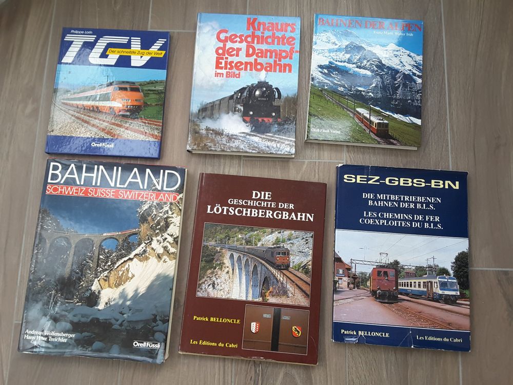 Lot Eisenbahn Bücher (Gebraucht) in Reichenburg für CHF 30 – mit ...