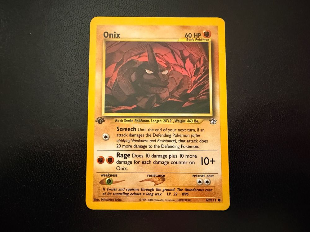 1. Edition Onix 69/111 Neo Genesis 2000 (Gebraucht) in Luzern für CHF 3 ...