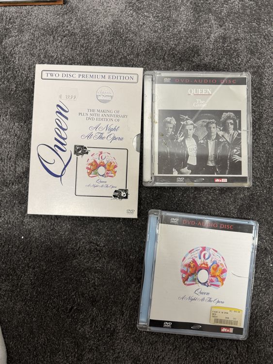 Queen DVD Collection (7 DVDs) The Game, Greatest Hits etc. | Kaufen auf ...