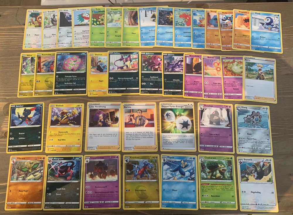 Strahlende Sterne Common / Uncommon Pokemon diverse Karten (Gebraucht ...