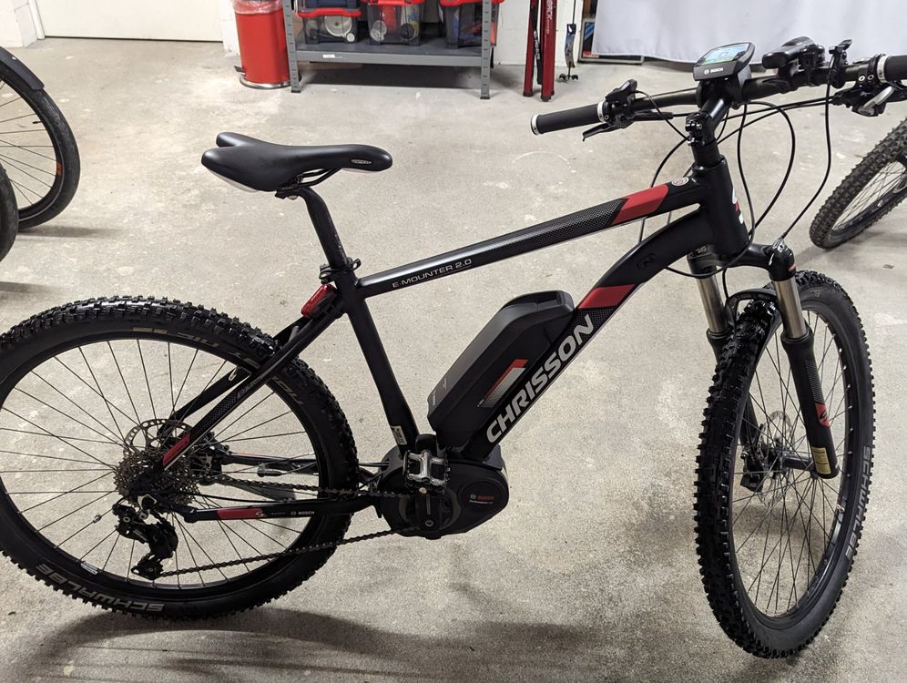 Chrisson E-Mounter 2.0 Bosch Performance Line mit wenig KM (Gebraucht ...