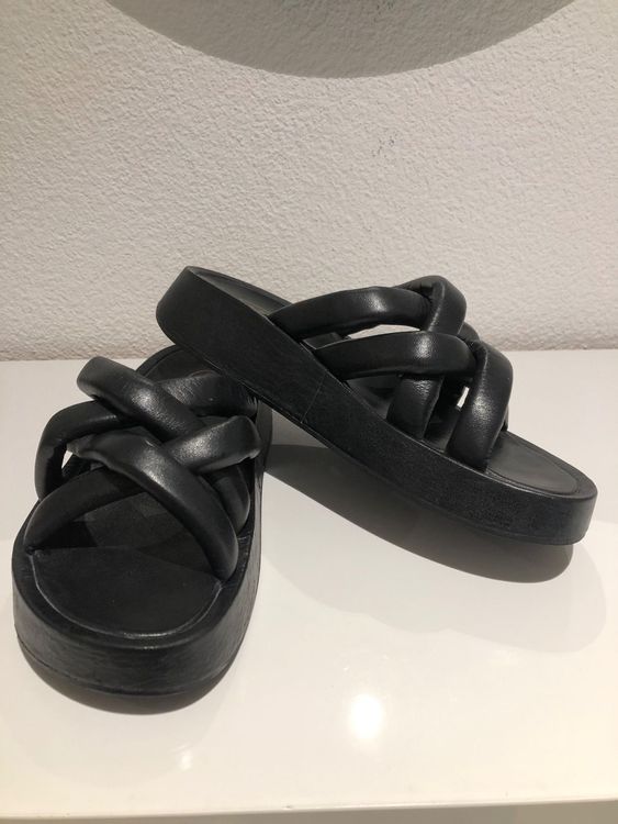 Ash Sandale Vanessa Flats Black Slide - Gr. 38 | Kaufen auf Ricardo