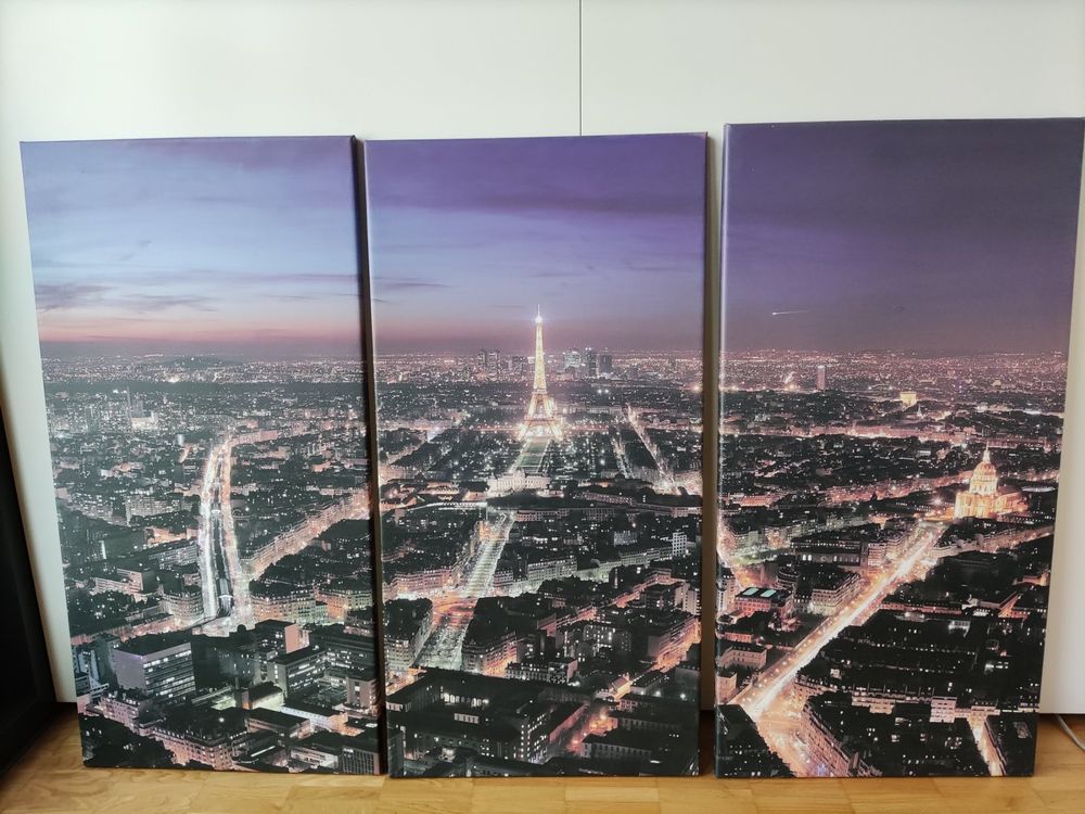 Paris Bild auf Leinwand | Kaufen auf Ricardo