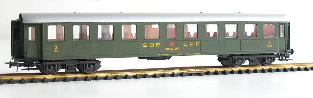 Roco Personenwagen B der SBB Spur H0 neuwertig (Neu (gemäss ...