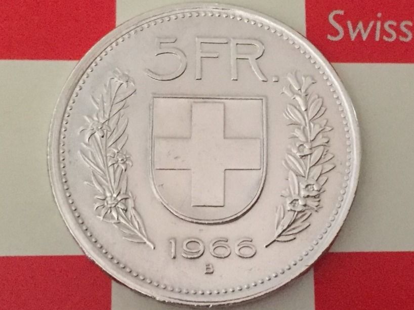 5 Franken 1966 -vz, Silber (Gebraucht) in Elsau für CHF 9.9 – mit Lieferung auf Ricardo kaufen