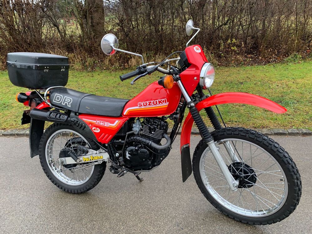 Suzuki DR 125 DR125 SF41A SF41 A / 1982 (Gebraucht) in Courtételle für ...