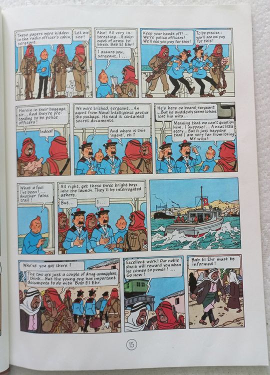 Tintin - English - Land of black Gold | Kaufen auf Ricardo