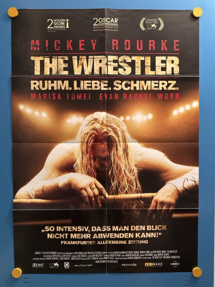 Filmplakat The Wrestler - Mickey Rourke - Top Zustand! (Neu (gemäss ...