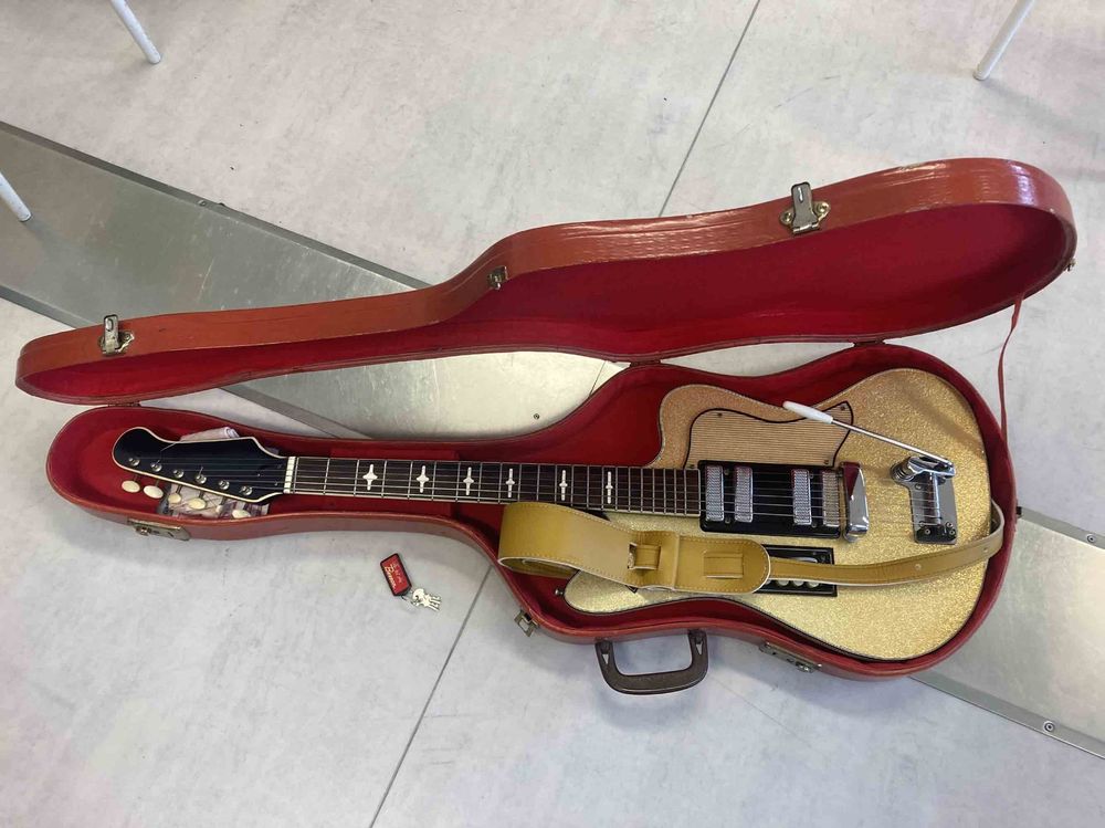 EKO 400 V4 gold (60er Jahre, mit Koffer) Rarität! (Gebraucht) in Root ...