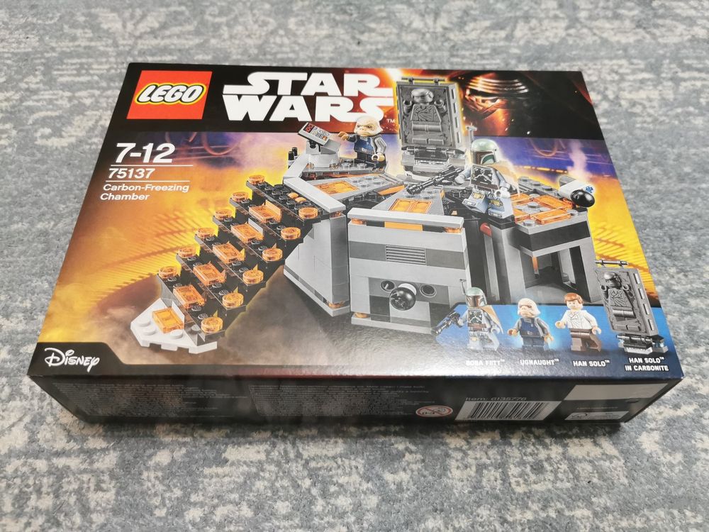 Lego 75137 Star Wars Carbon-Freezing Chamber (Neu und originalverpackt ...