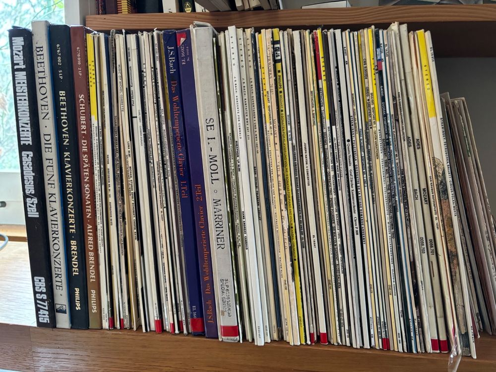 Klassische Plattensammlung ( >100 Platten) (Gebraucht) in St. Gallen für CHF 40 – nur Abholung ...