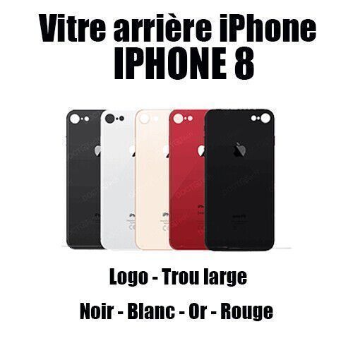 Rückglas - vitre arrière iPhone 8 logo & CE | Kaufen auf Ricardo
