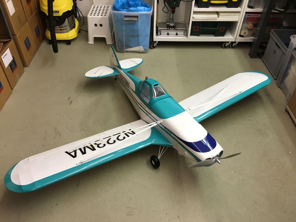 UNIKAT: Hangar 9 PIPER PAWNEE, 200cm, mit el. Sprühanlage (Gebraucht ...