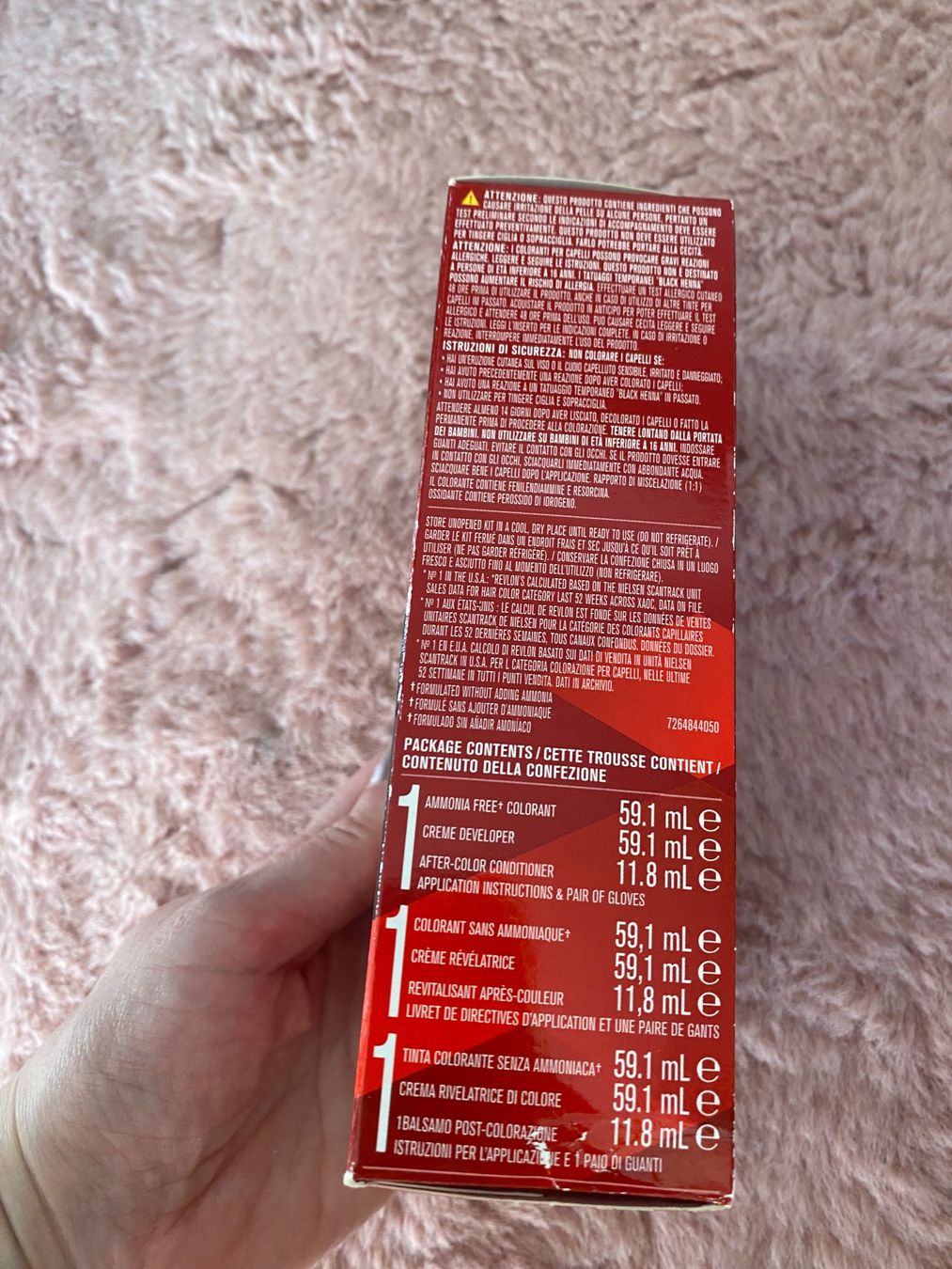 Teinture Revlon ColorSilk Châtain clair cendre (Neuf avec emballage d ...