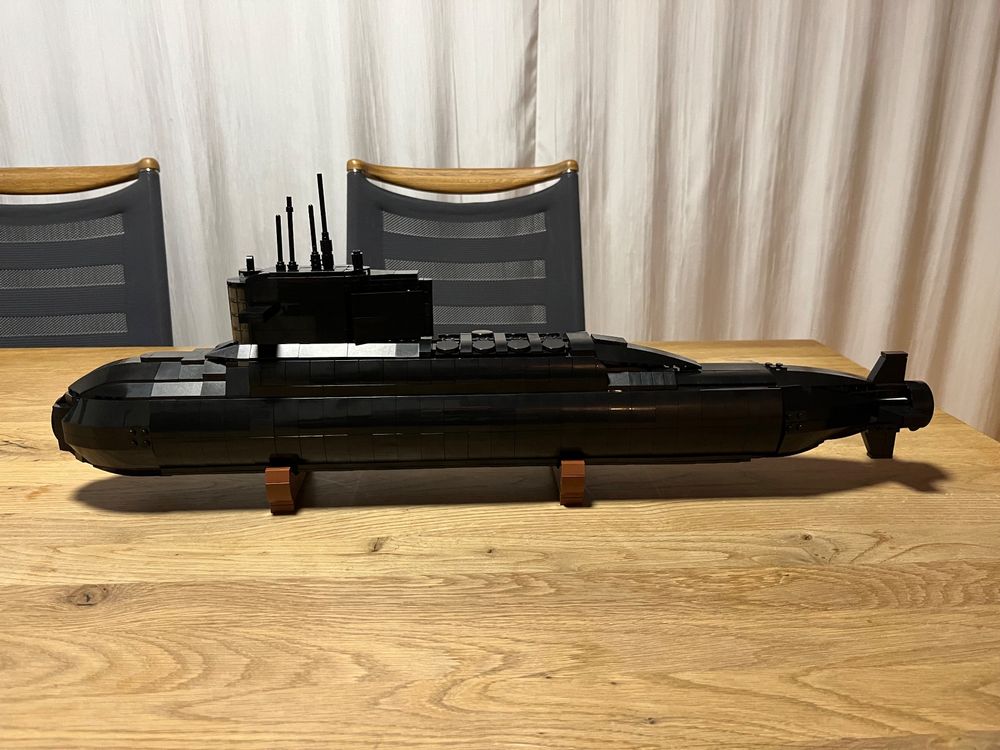 Reobrix Atom U-Boot No.800 (Klemmbaustein Set, 1498 Teile) (Gebraucht ...