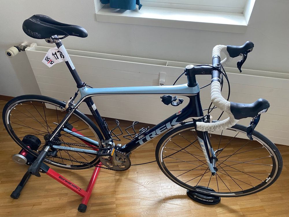TREK MADONE 3.1 Rennvelo Carbon und Home Trainer (Gebraucht) in für CHF ...