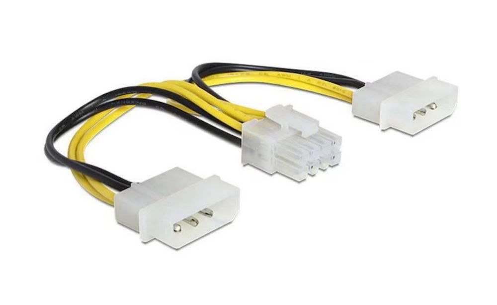 Dual 4Pin Molex-8Pin EPS Adapter | Kaufen auf Ricardo