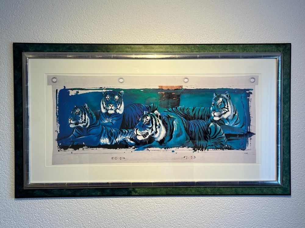 Rolf Knie 4 Tiger Bild (Gebraucht) in Schöfflisdorf für CHF 13 – nur Abholung auf Ricardo kaufen
