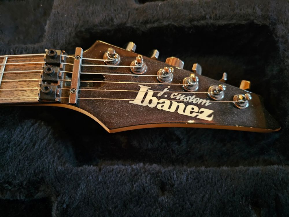 Ibanez j. custom RG flamed maple red incl. original case (Gebraucht) in ...