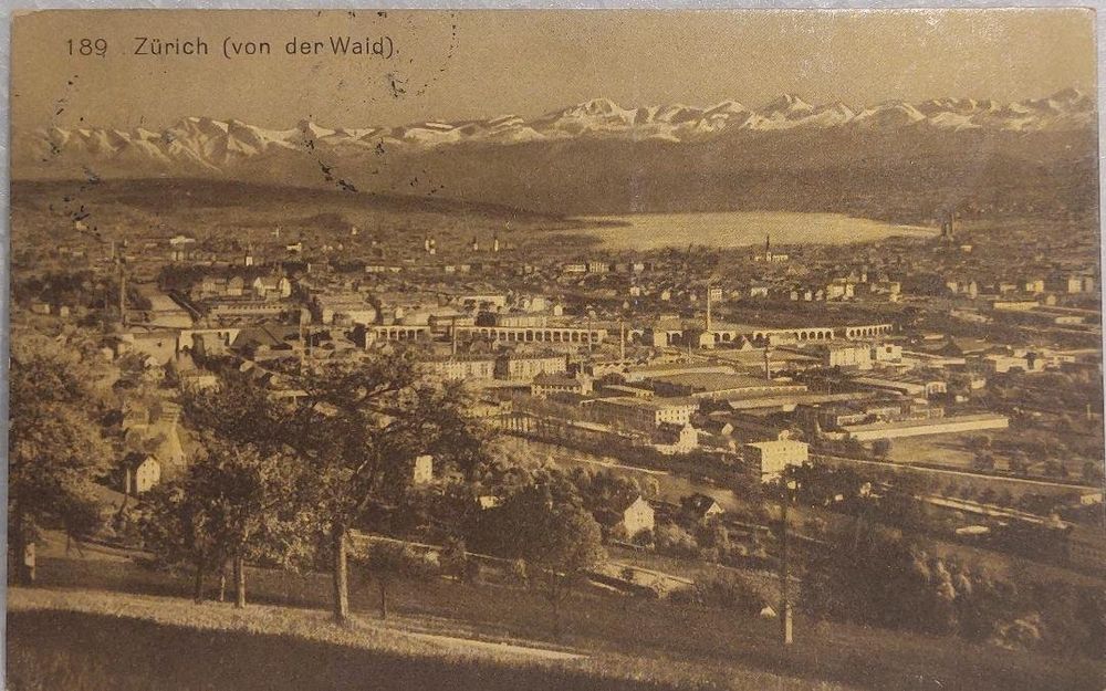 ZÜRICH - von der Wald - 1914 | Kaufen auf Ricardo