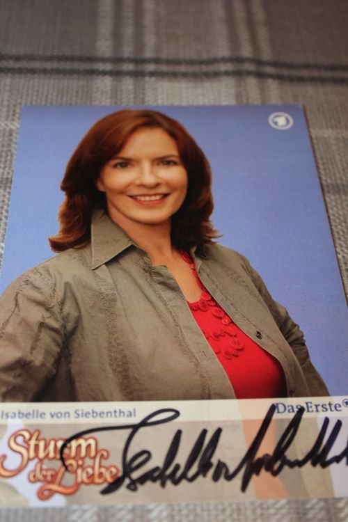 Originalautogramm Isabelle v. Siebenthal | Kaufen auf Ricardo
