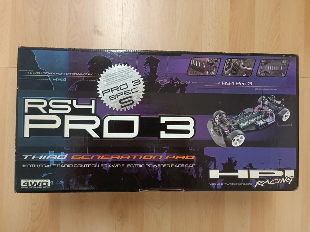 HPI RS4 Pro 3 RC Car Modellauto (Gebraucht) in für CHF 80 – mit ...