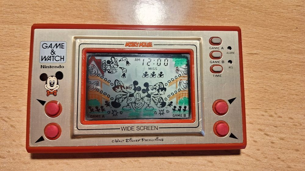 Retro Game & Watch Mickey Mouse von Nintendo (Gebraucht) in Bühl BE für ...