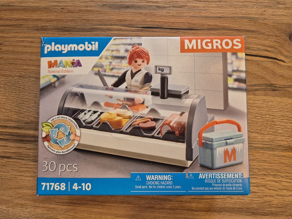 Playmobil Migros Mania Special Edition Kühltheke (Neu und ...