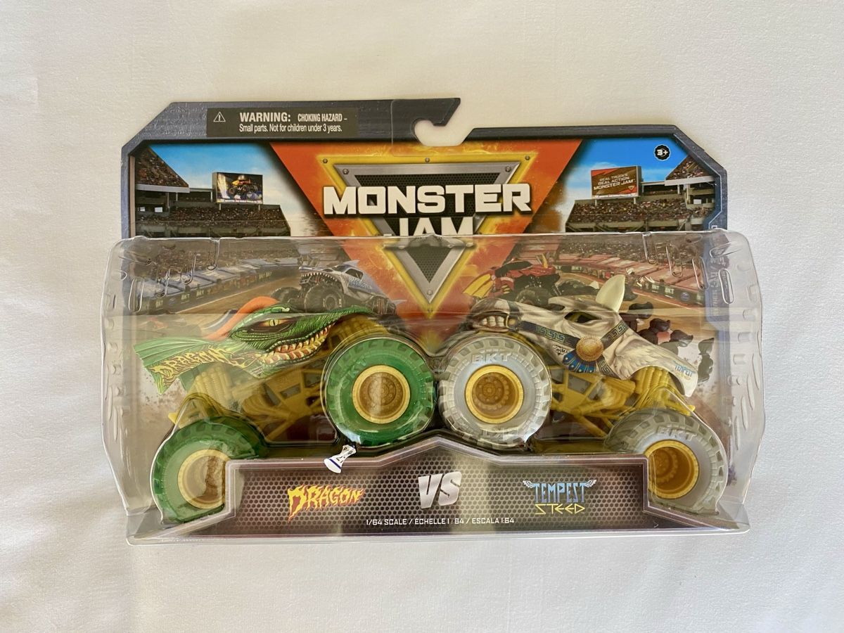 Monster Jam Dragon vs. Tempest Steed Series 30 (Neu und ...