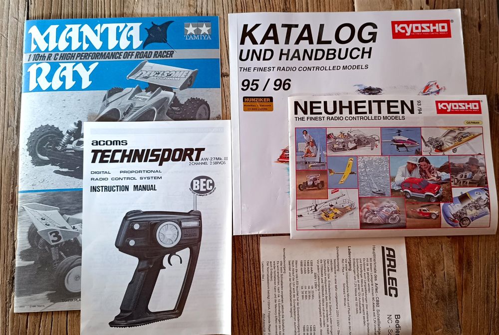 Vintage Tamiya Set, Manta Ray 58087, inkl. Zubehör, Akku | Kaufen auf ...