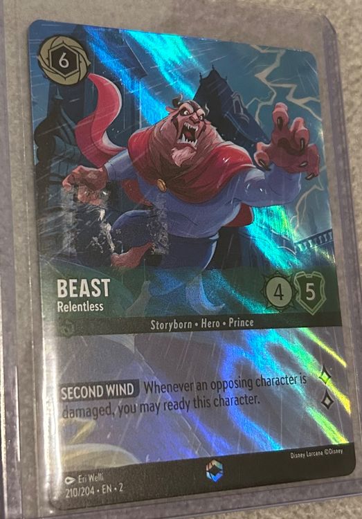 BEAST ENCHANTED LORCANA DISNEY TCG CARD | Kaufen auf Ricardo