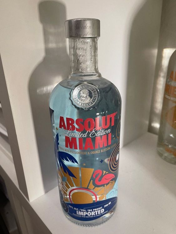 Absolut Vodka Miami (1x750ml) (Gebraucht) in Dietikon für CHF 30 – nur ...
