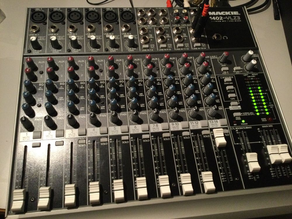Mackie 1402 VLZ03 Mixer 14 Kanal | Kaufen auf Ricardo