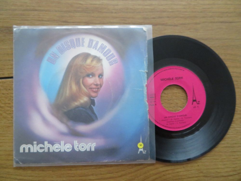 Michele Torr - Un Disque D'Amour - Seltene Single Schallp... (Neu ...