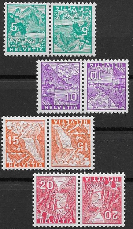 Landschaften Kehrdruck Serie K28-K31 ** top ab 1.- (Neu (gemäss Beschreibung)) in Zürich für CHF ...