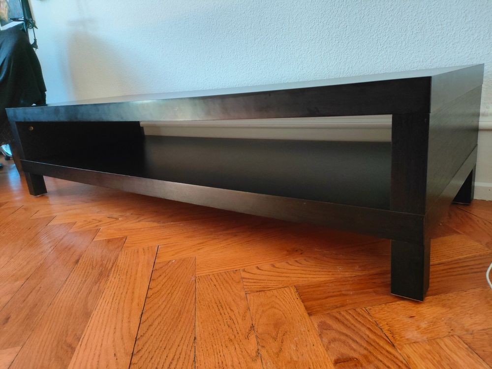 Table basse TV LACK Ikea noire | Kaufen auf Ricardo
