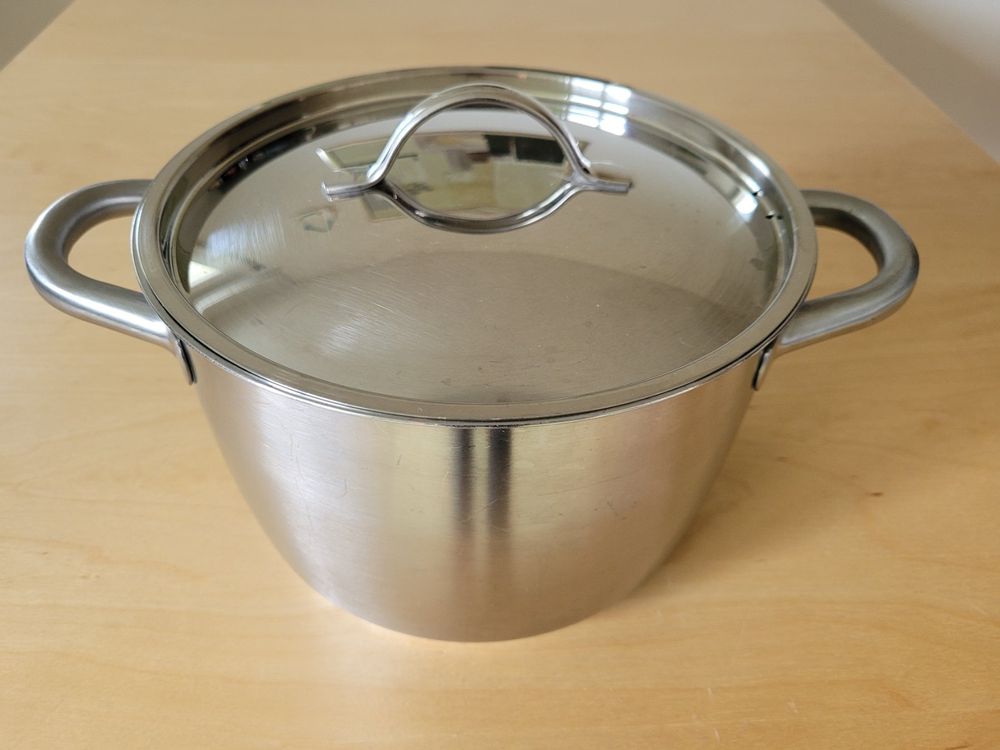 Topf Pfanne (4.5 Liter 22cm Durchmesser) Ikea 365+ Edelstahl | Kaufen ...