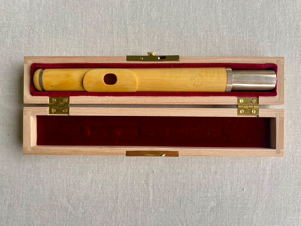 Querflöten-Kopfstück aus Buchsbaum von Martin Wenner | Kaufen auf Ricardo